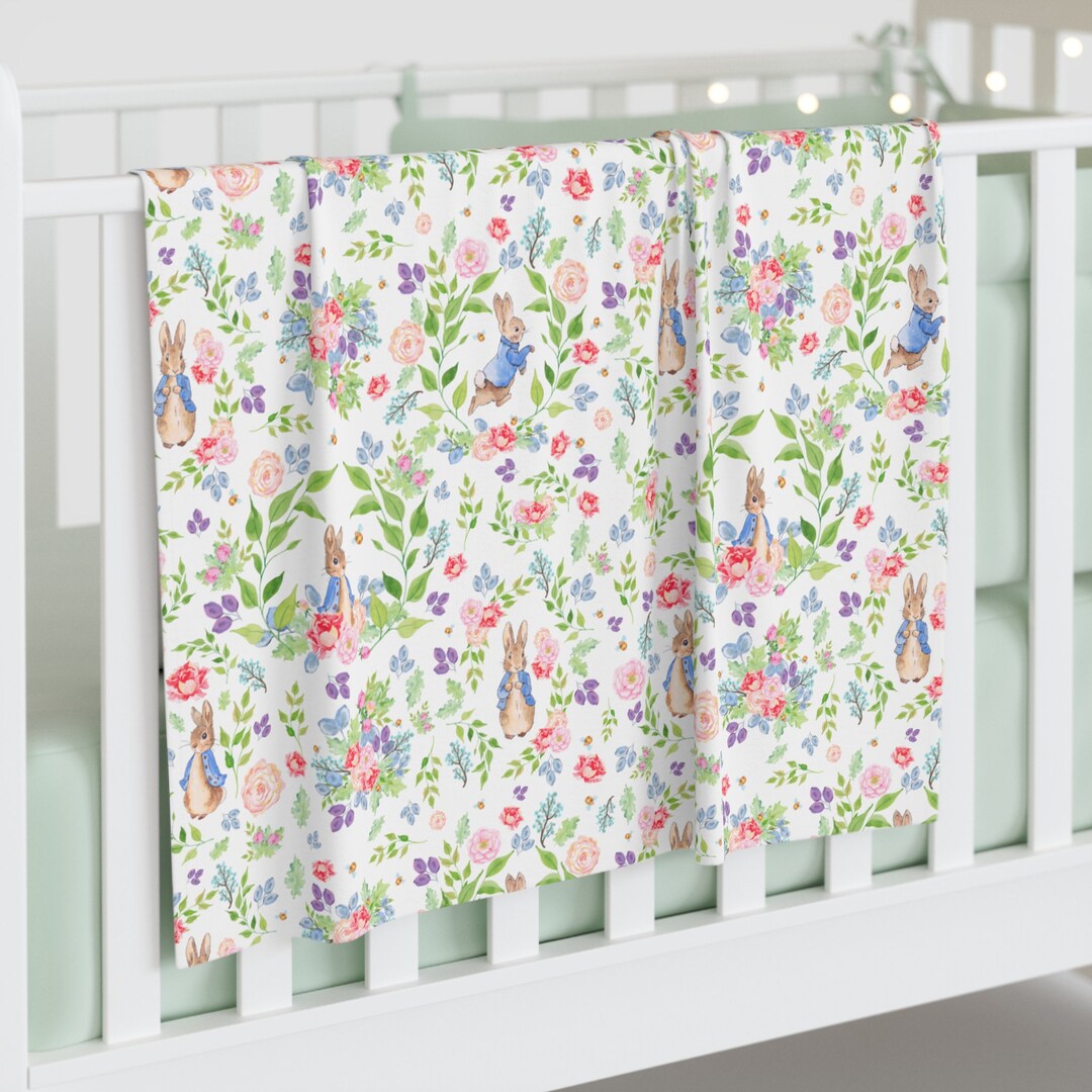 Peter Rabbit Bloom Baby Swaddle Blanket - Etsy