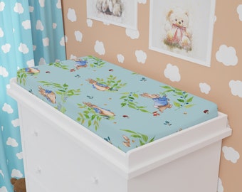 Peter Rabbit Changing Pad Cover, Peter Rabbit Nursery, Baby Accessories ...