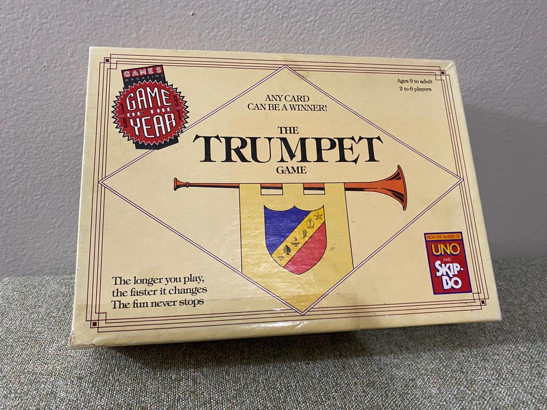 The Trumpet Board Game Cards International Games Vintage 1990 - Etsy