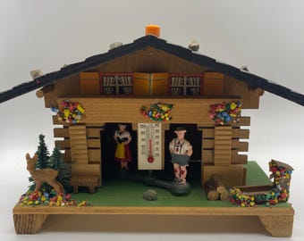 Vintage German Weather House Barometer Dicky and Dolly - Etsy