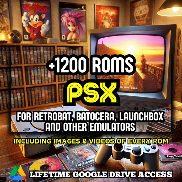 Ps1 Roms - Etsy