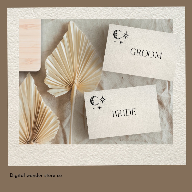 Star Place Cards - Etsy