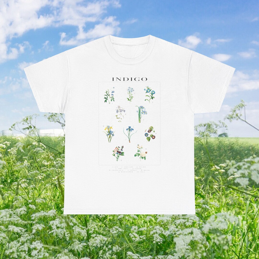BTS RM Indigo Flower Discography Tshirt, Kim Namjoon Indigo Flower Tee ...