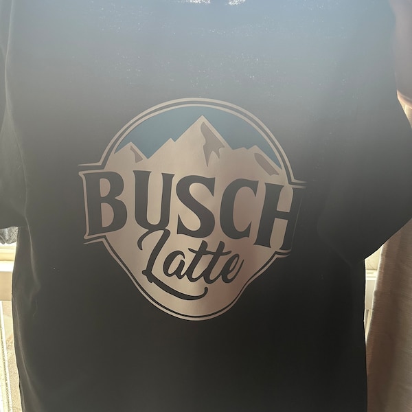 Busch Latte Shirt - Etsy