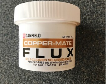 4 Oz Paste Flux Canfield Copper-mate Acid Free & Lead Free | Etsy