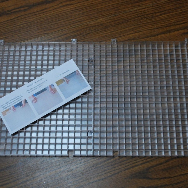 Stained Glass Waffle Grid - Etsy