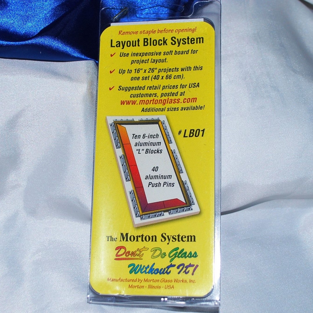 Morton LB01 Layout Block System Squares Glass Project 10 - Etsy