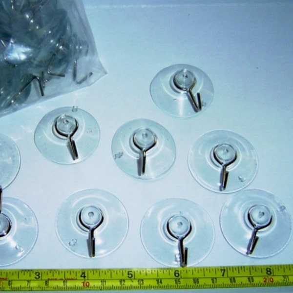 Suction Cups With Removable Metal Hook for Hanging - Etsy