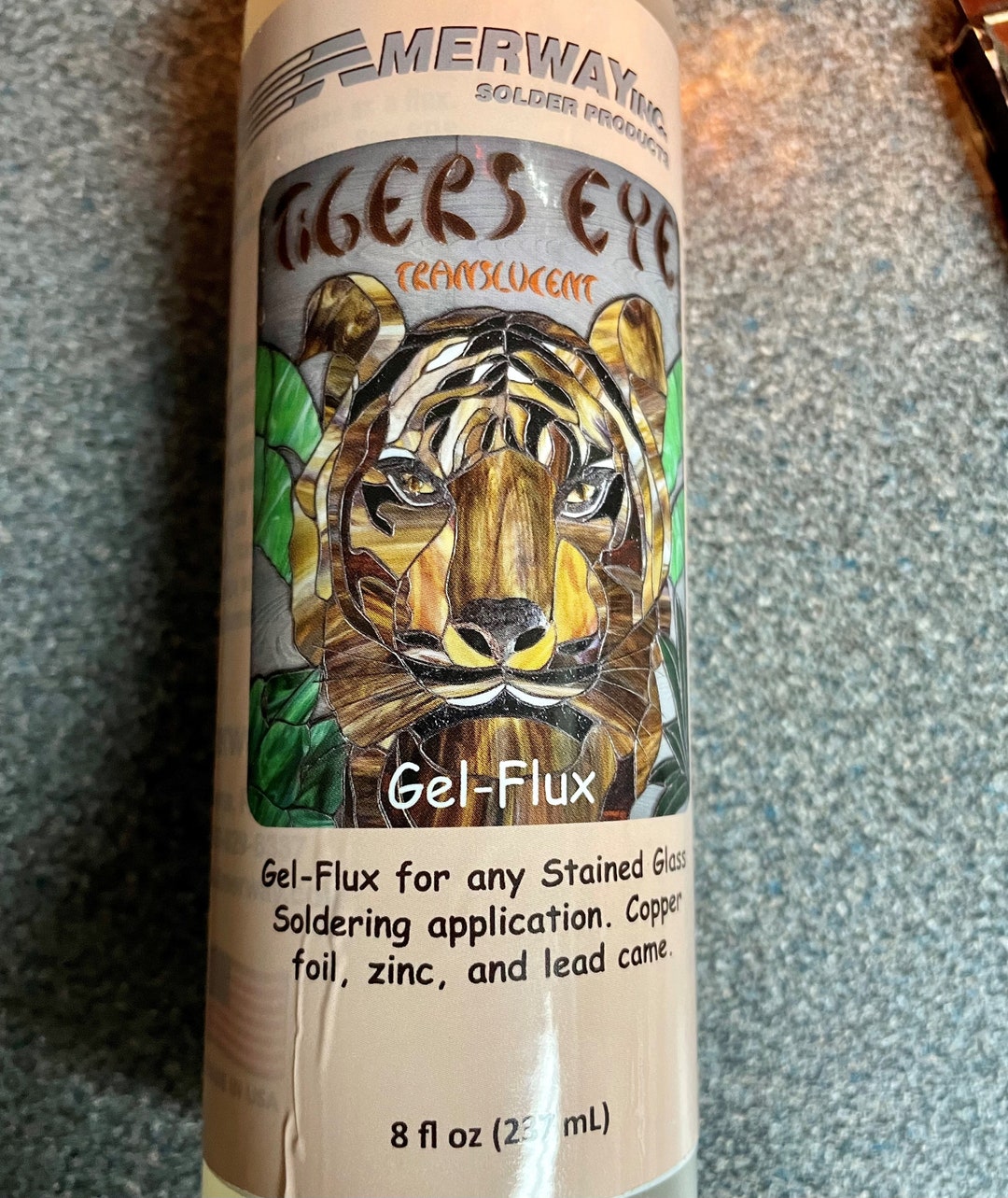 Amerway Tigers Eye Gel Flux 8 Oz. Non Smoking Odorless - Etsy