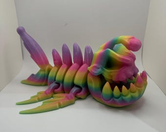 Angler Fish Flexi 3D Printed Model - Etsy UK
