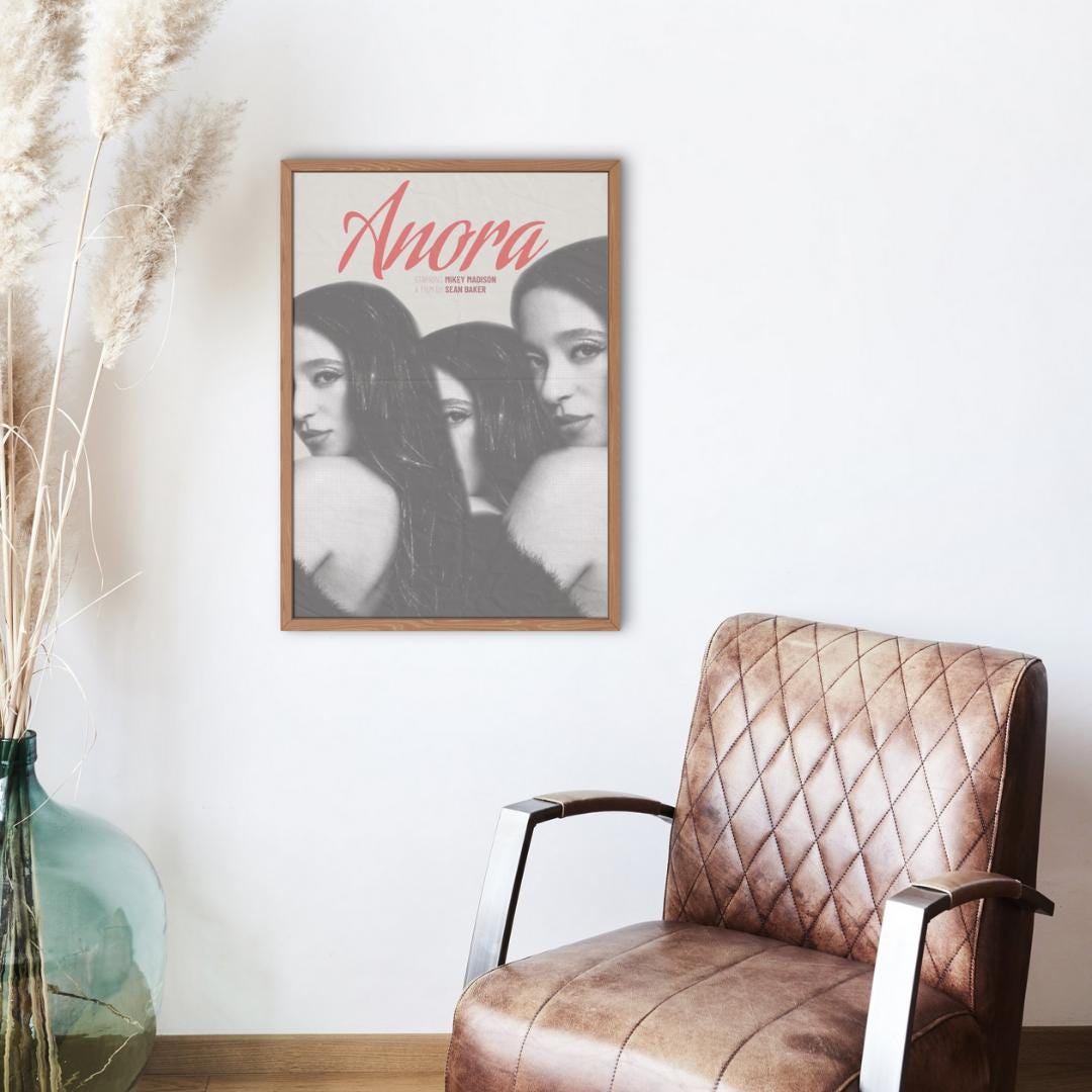 Anora (2024) Aesthetic Movie Poster - Etsy