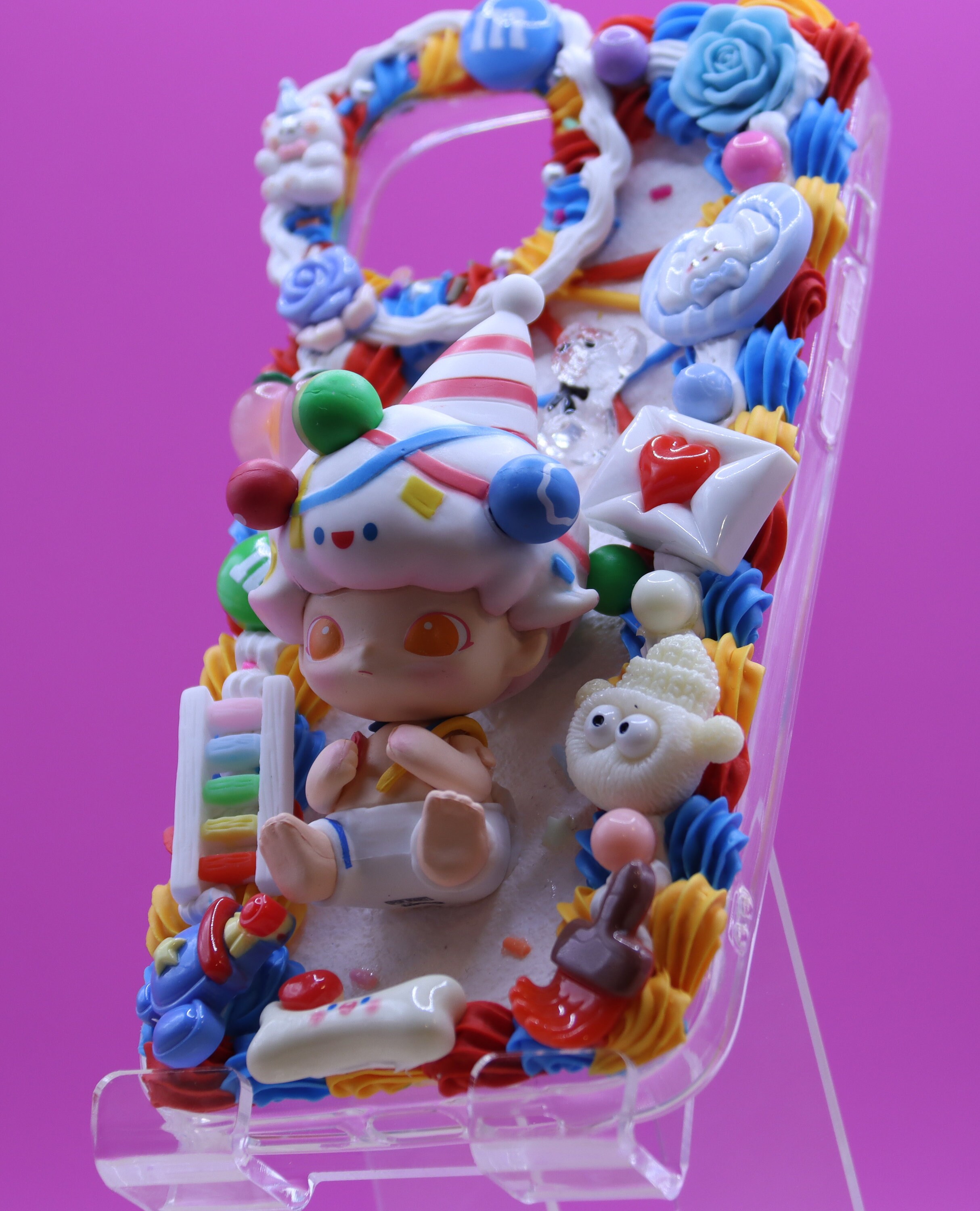 Cute iPhone 14 Pro Max Case With 3D Doll, Handcrafted With A ...