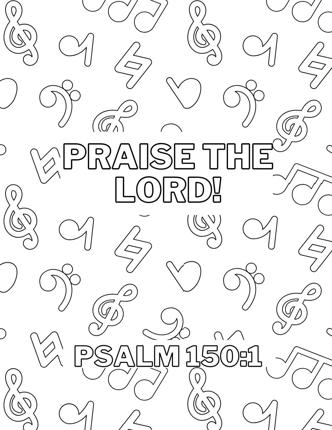 10 Sunday School Coloring Pages | Bible Memory Verse Printable for Kids ...