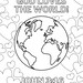 10 Sunday School Coloring Pages | Bible Memory Verse Printable for Kids ...