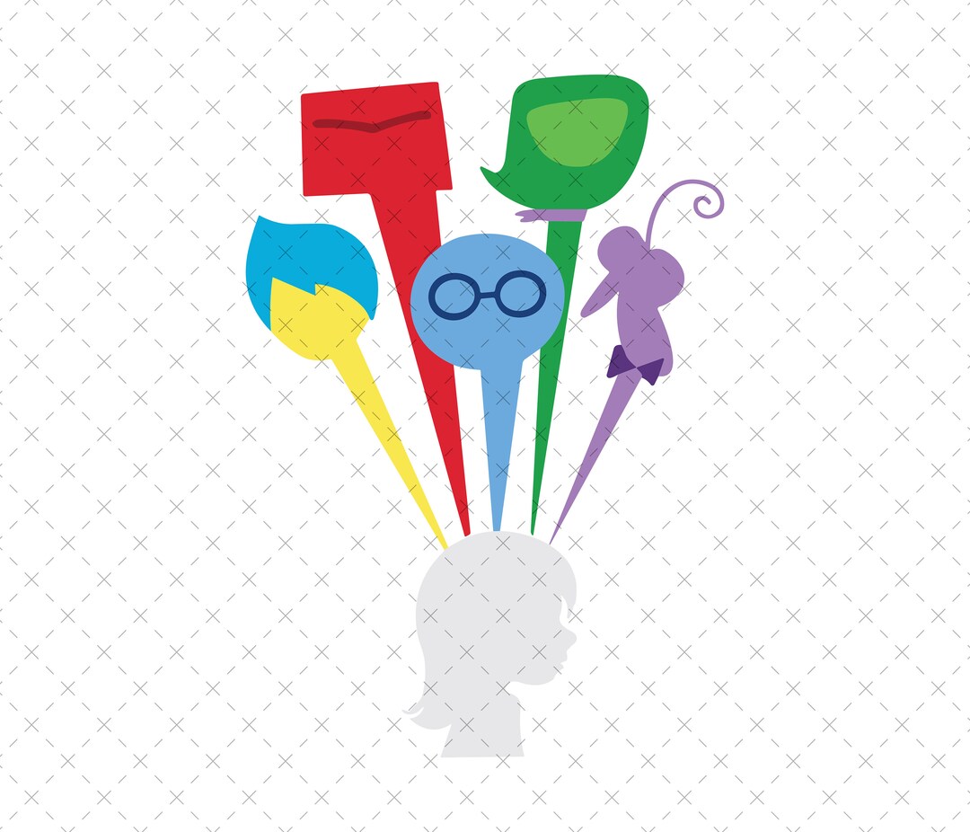 Inside Out PNG, Inside Out Characters Digital Download, Inside Out How ...