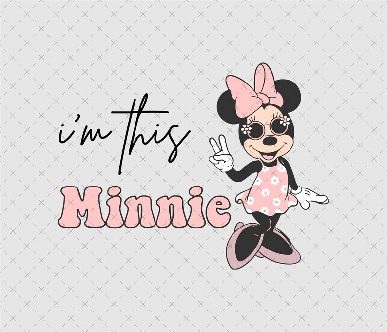 Minnie Mouse Birthday Family SVG Bundle (digital Download) - Etsy