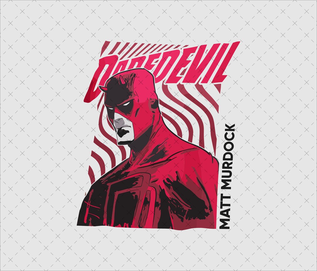 Retro Daredevil Png Svg, Daredevil Sublimation Design, Avengers Png ...