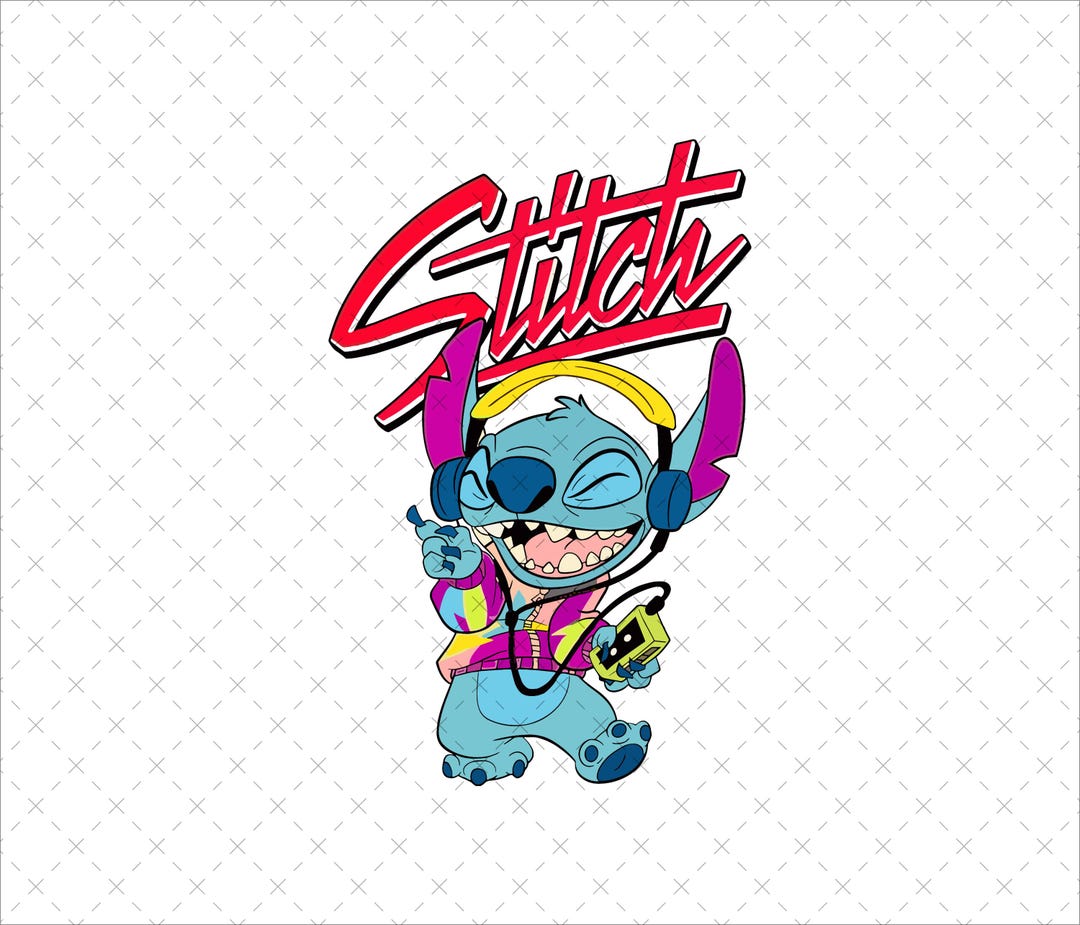 Stitch Svg, Stitch Png, Stitch Svg for Cricut, Retro Stitch Png, Stitch ...