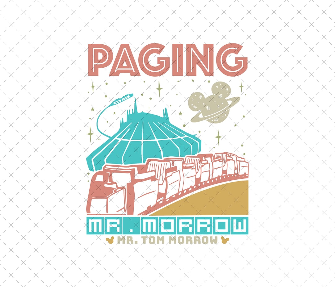 Retro 90's Space Mountain Png, Vintage Space Png, Magic Kingdom Png ...