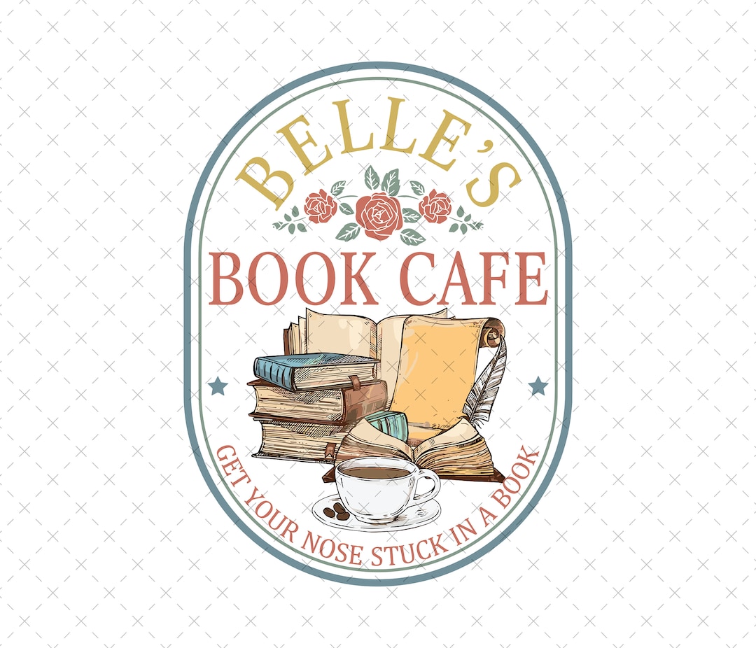 Retro Tale as Old as Time Belle's Book Shop Png, Retro Belle Png, Retro ...