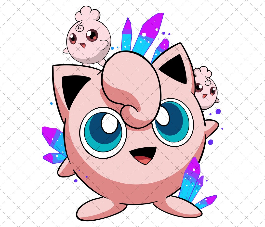 Jigglypuff Svg, Pokemon Png Svg, Pokemon Jigglypuff Svg, Jigglypuff Png ...