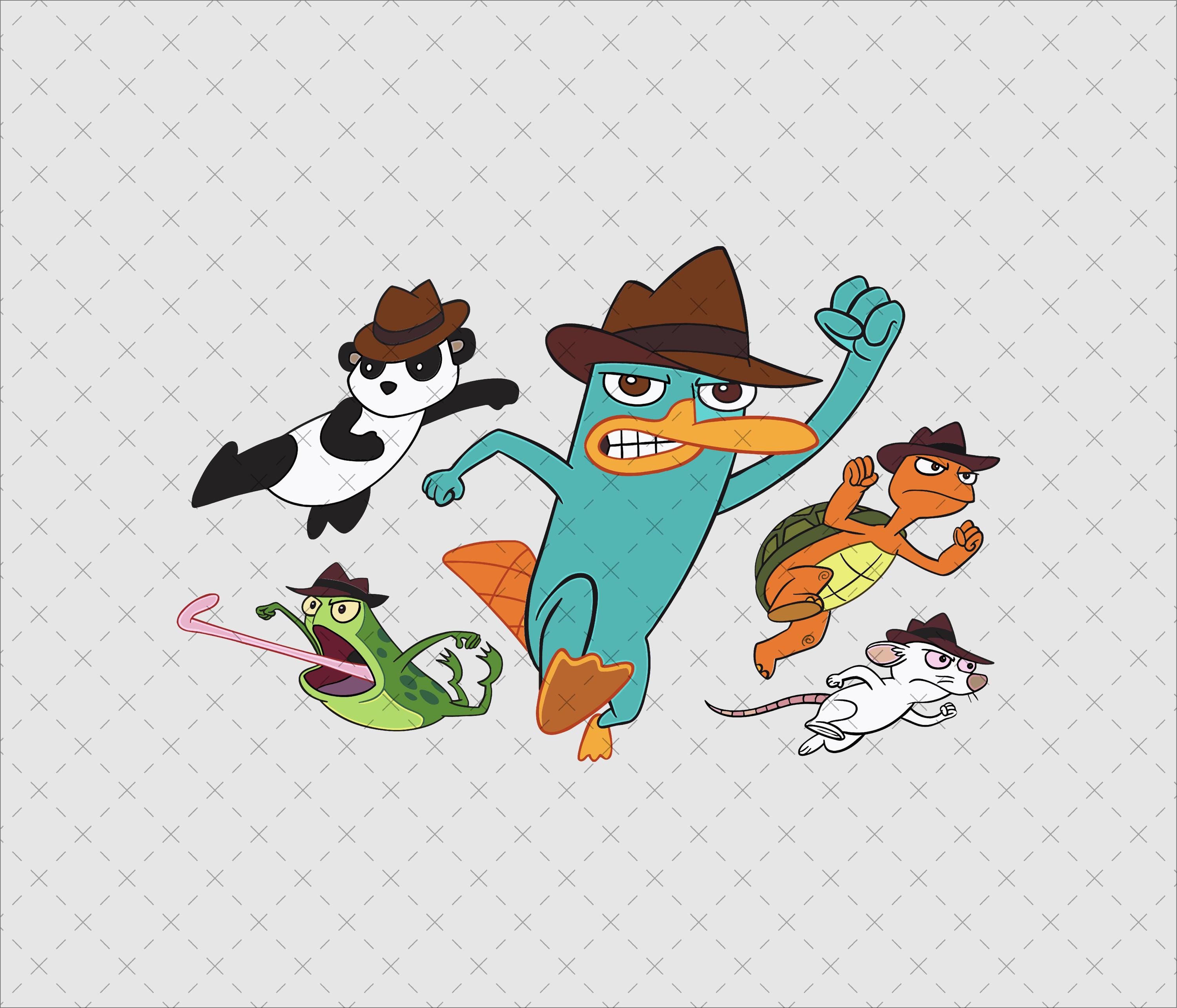 Phineas and Ferb Svg, Phineas Png, Ferb Png, Perry Family Vacation Png ...