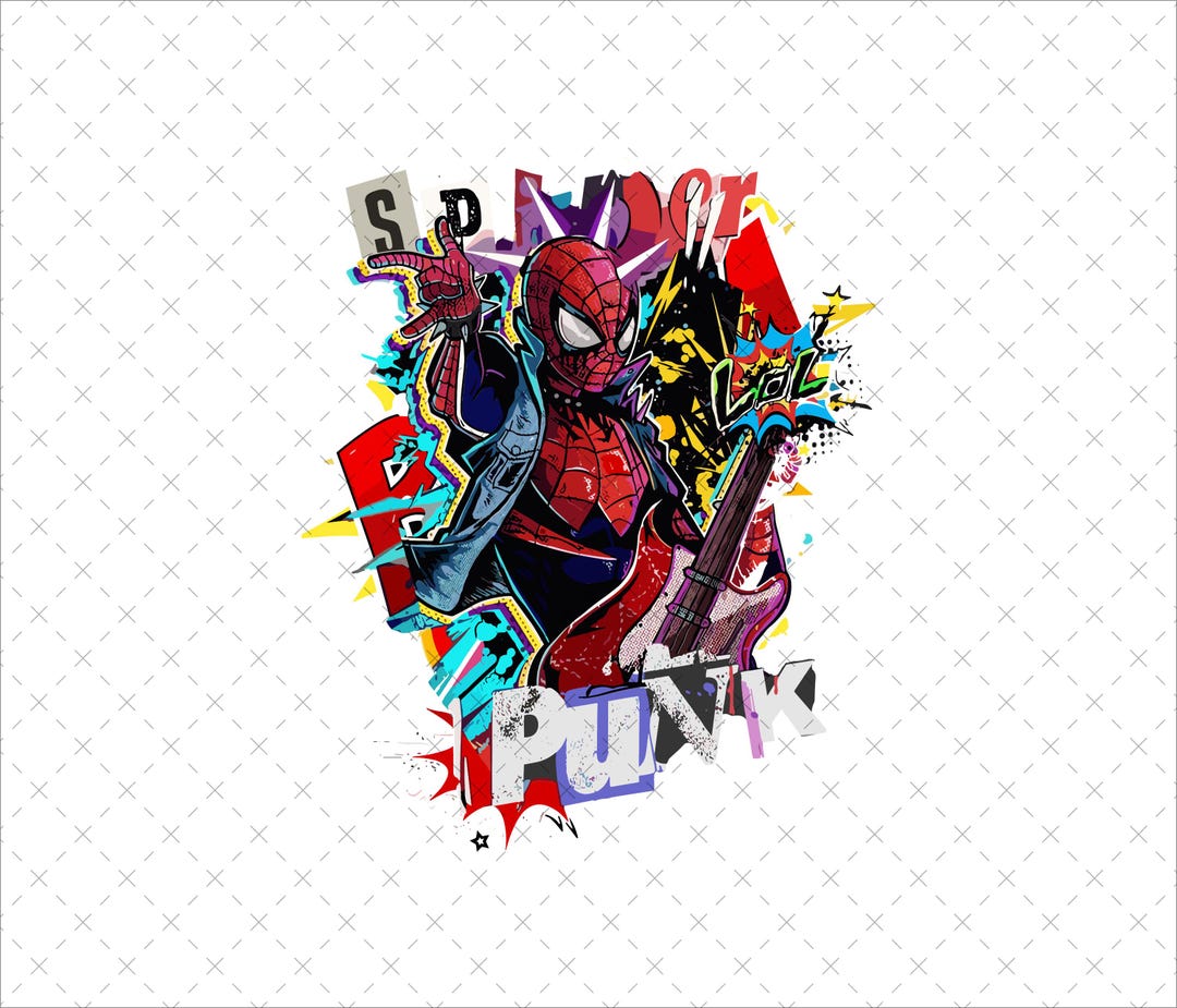 Retro Spiderman Png Svg, Superhero Sublimation Design (digital Download ...