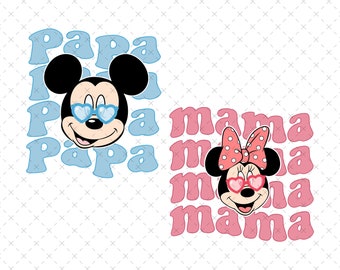 Papa Mouse DIGITAL DOWNLOAD Svg, Dxf, Png, Pdf - Etsy