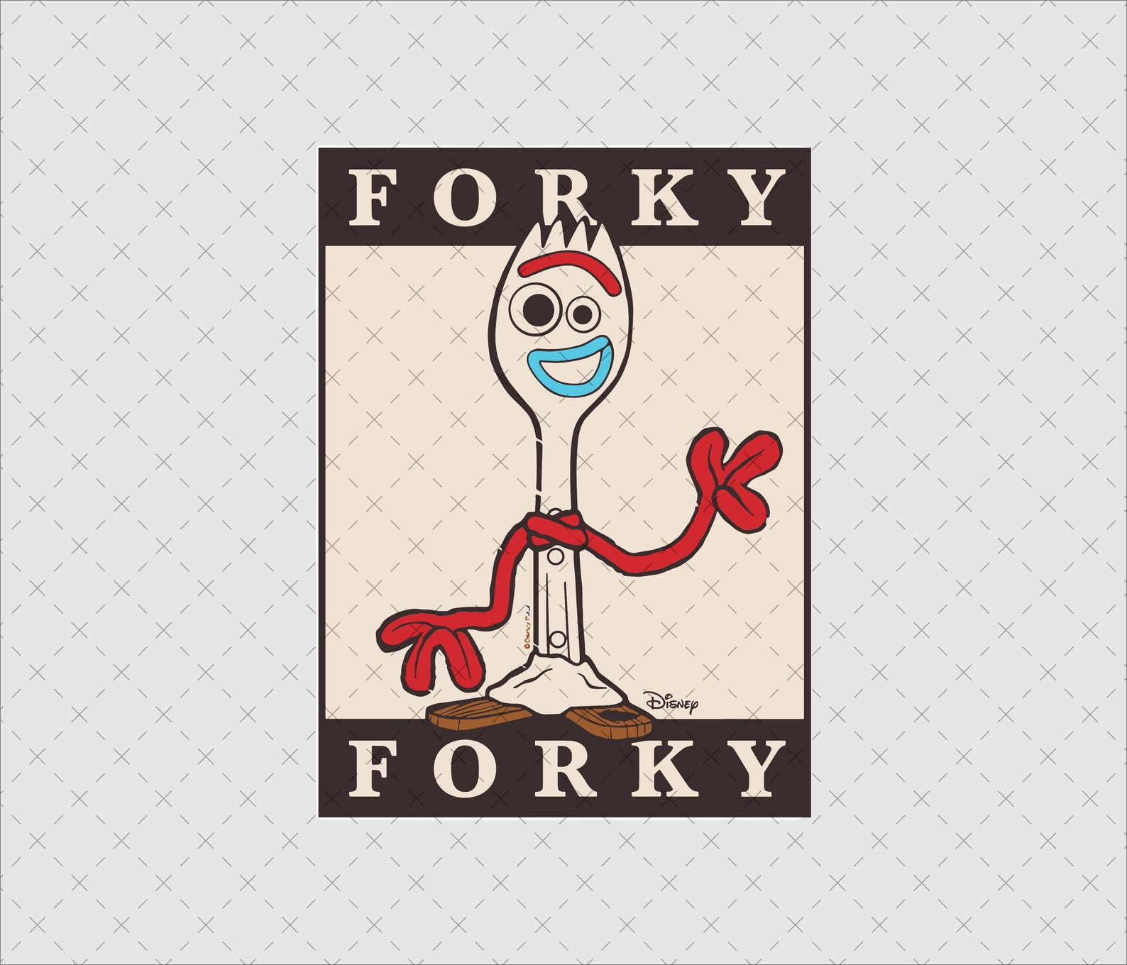 Forky Png, Forty Design, Toy Story Forky, Fun Cartoon Clipart, Colorful ...