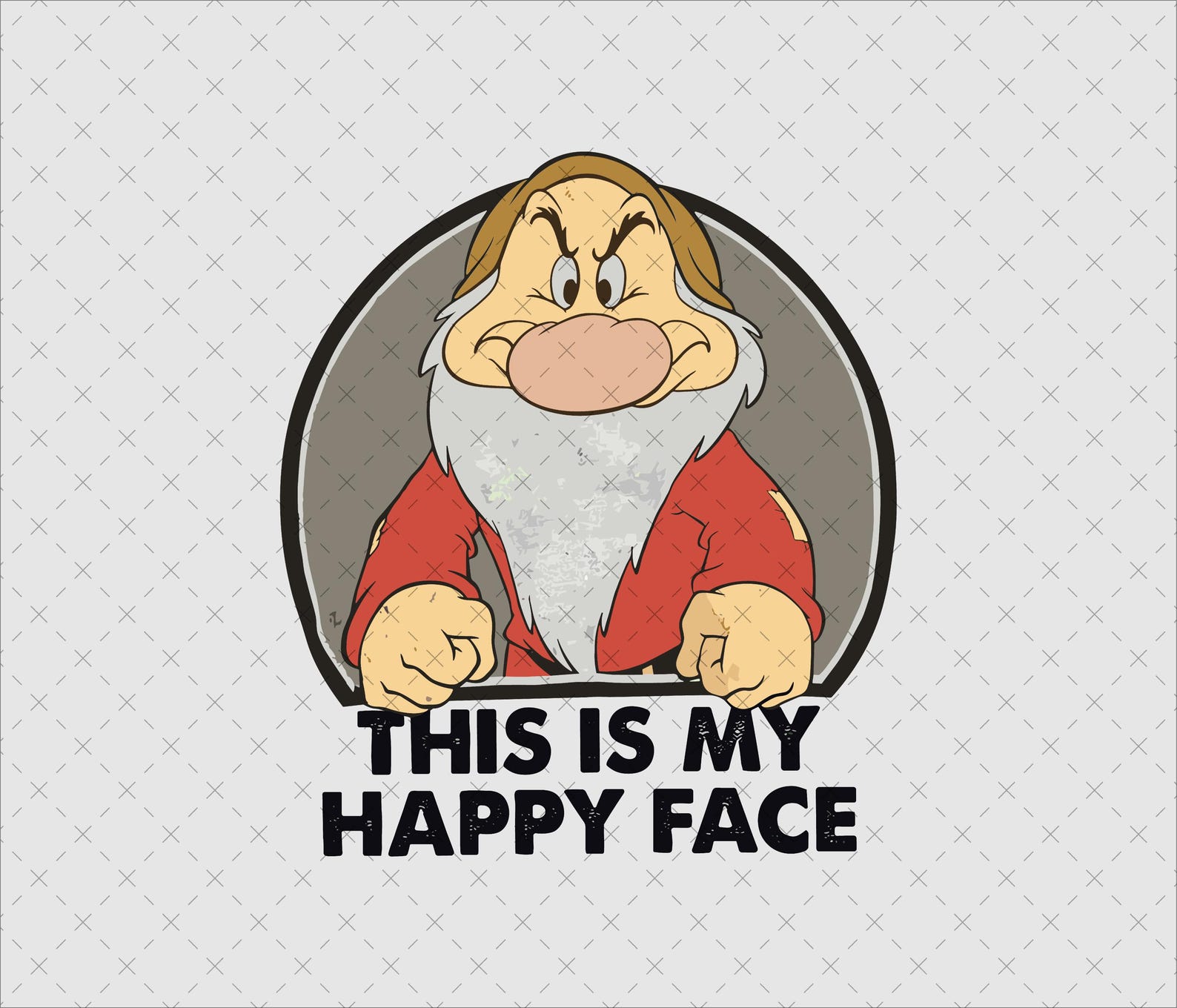 Grumpy Dwarf PNG, Princess Shirt Design, Family Vacation (digital ...