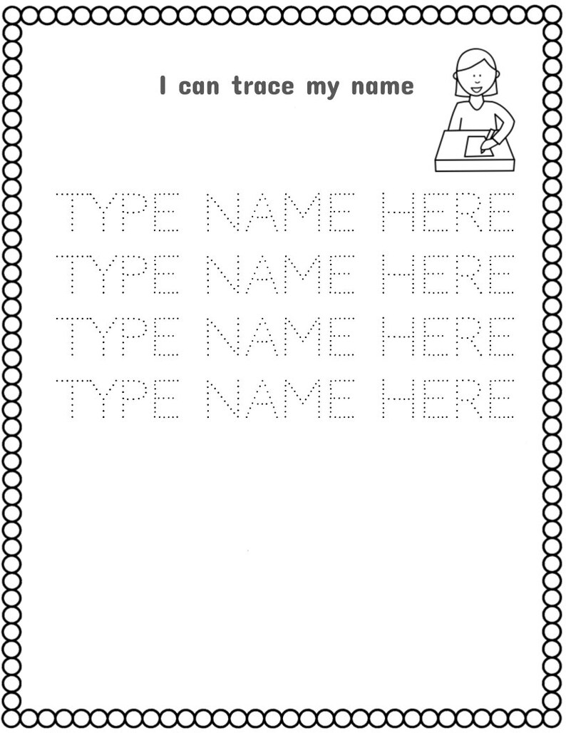 Tracing for Preschool - Etsy