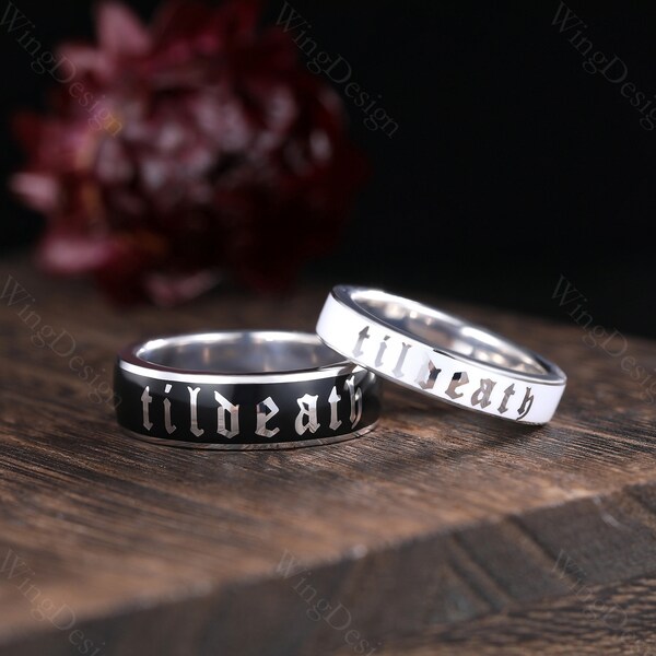 Until Death Ring - Etsy