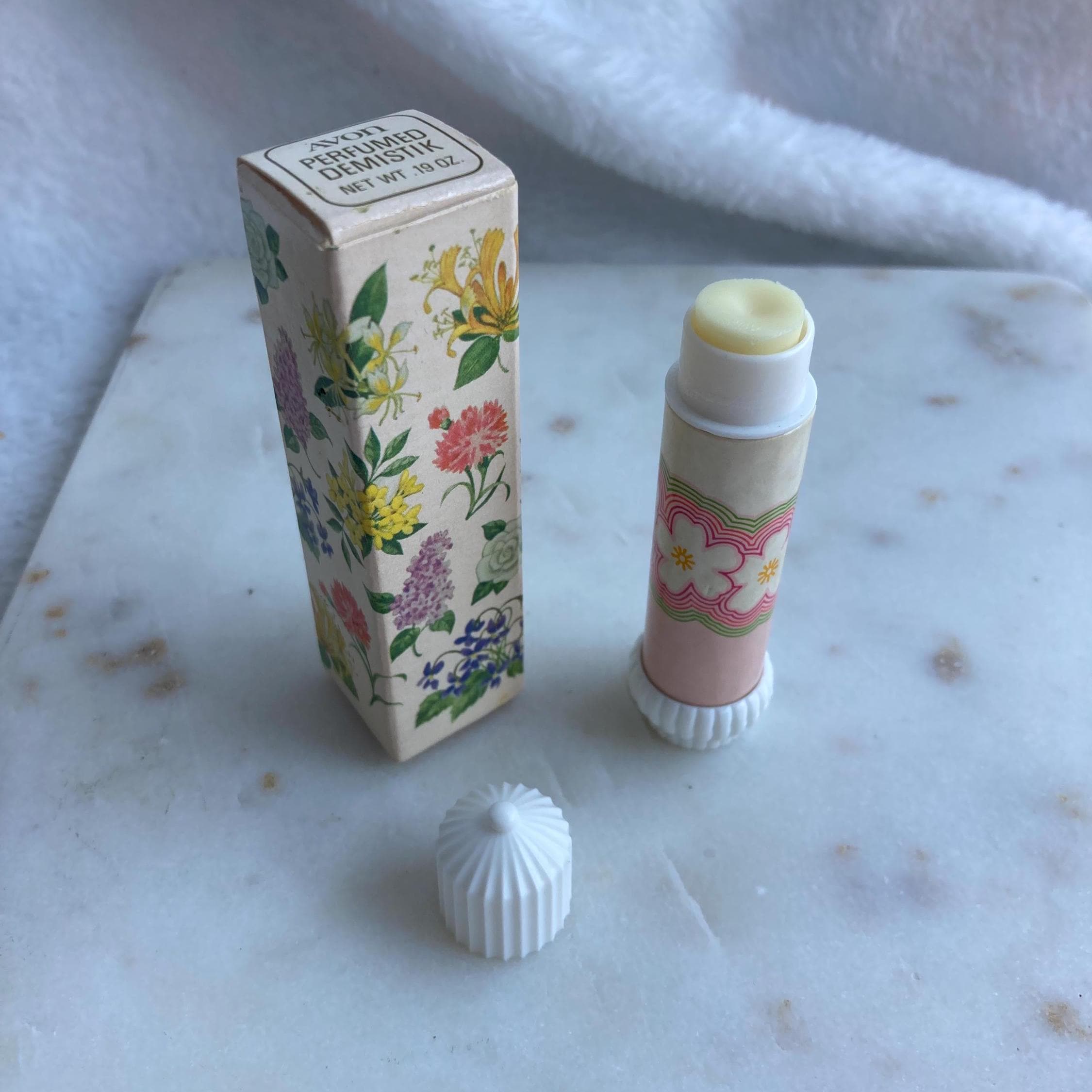 Vintage Avon Solid Perfume Demistick Apple Blossom Scent - Etsy