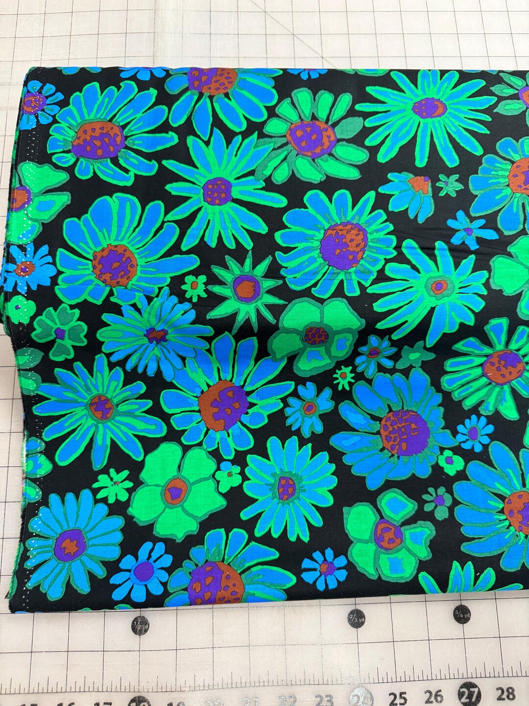 Bloomers - Black || August 2024 Brandon Mably for the Kaffe Fassett ...