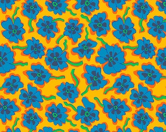 Flower Dot - Aqua || Classics Brandon Mably for the Kaffe Fassett ...