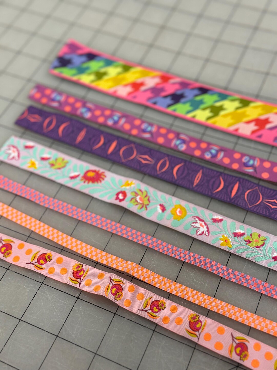 Renaissance Ribbons - Tula Pink Untamed 7 Yard Ribbon Pack - Cosmic - Etsy