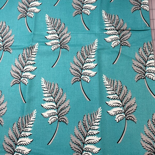 Fern Print Cotton Fabric - Etsy