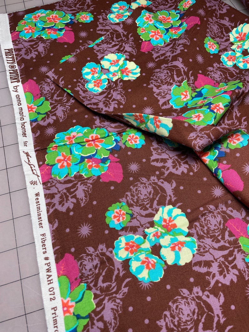 Anna Maria Horner Pretty Potent Cotton Fabric Primrose Print - Etsy