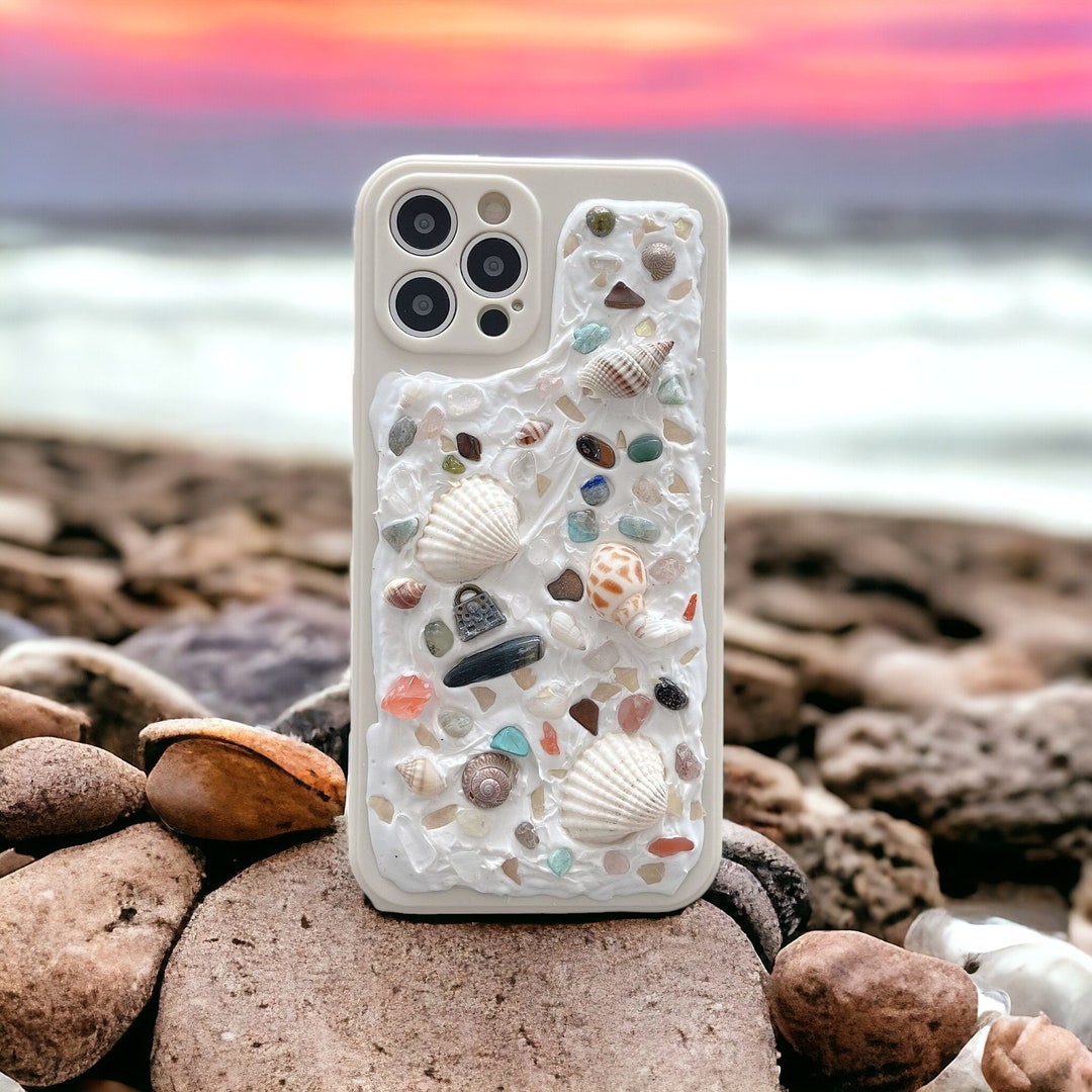 Handcrafted Memor Inspired Phone Case, Aesthetic iPhone Cases, Summer Beach Cases, Seashell ...