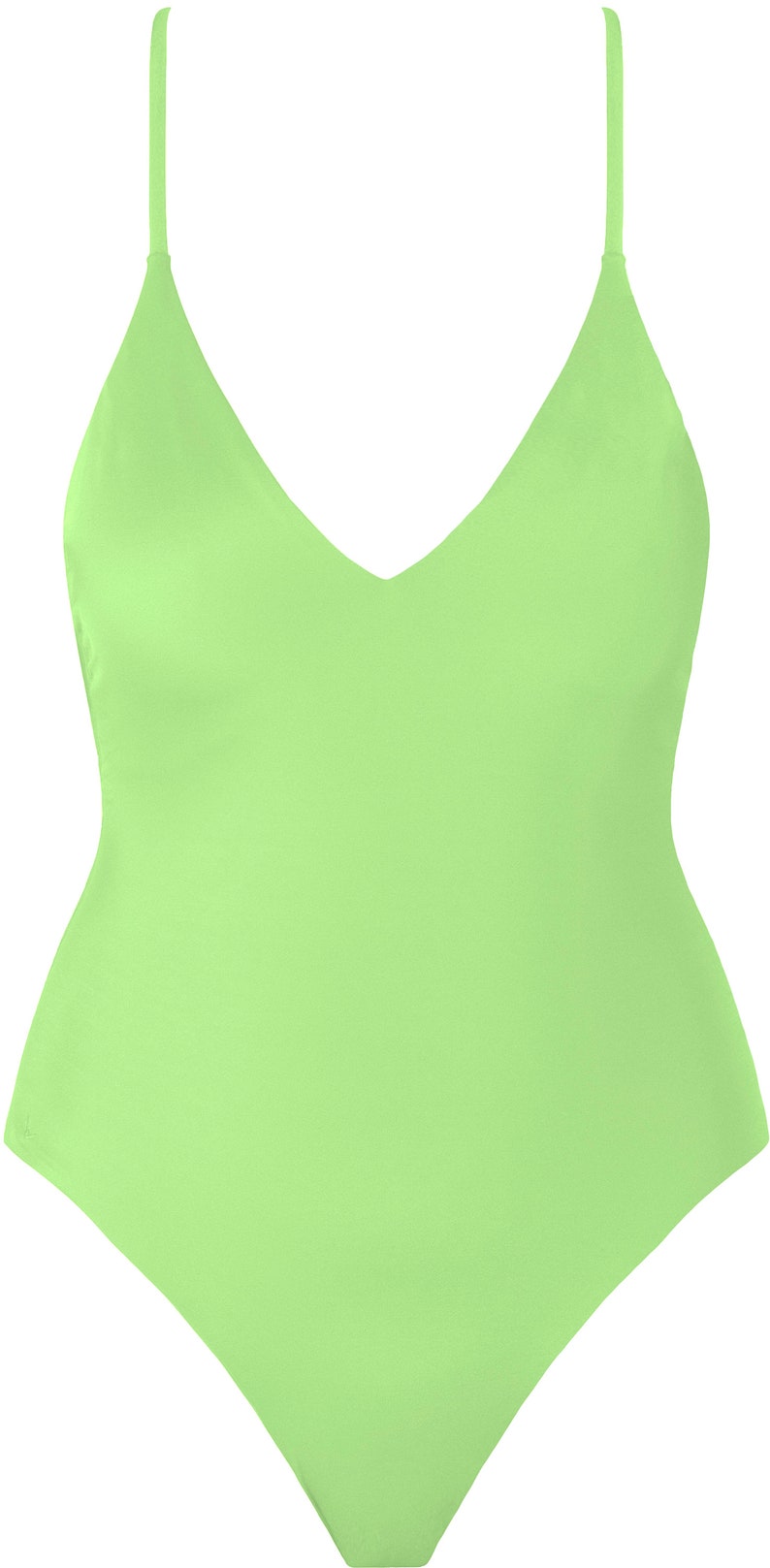 Pumila Swimsuit. V-neckline, Adjustable Straps, Side Gatherings, Double ...