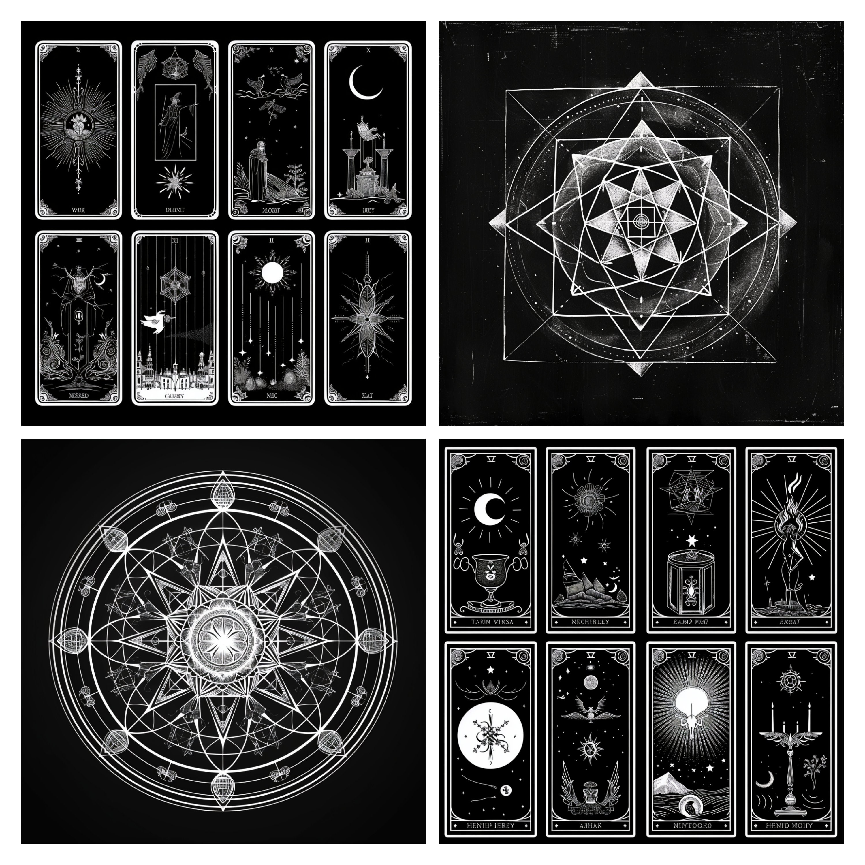 Midjourney Prompts for Esoteric Illustrations, Fantasy Celestial Image ...