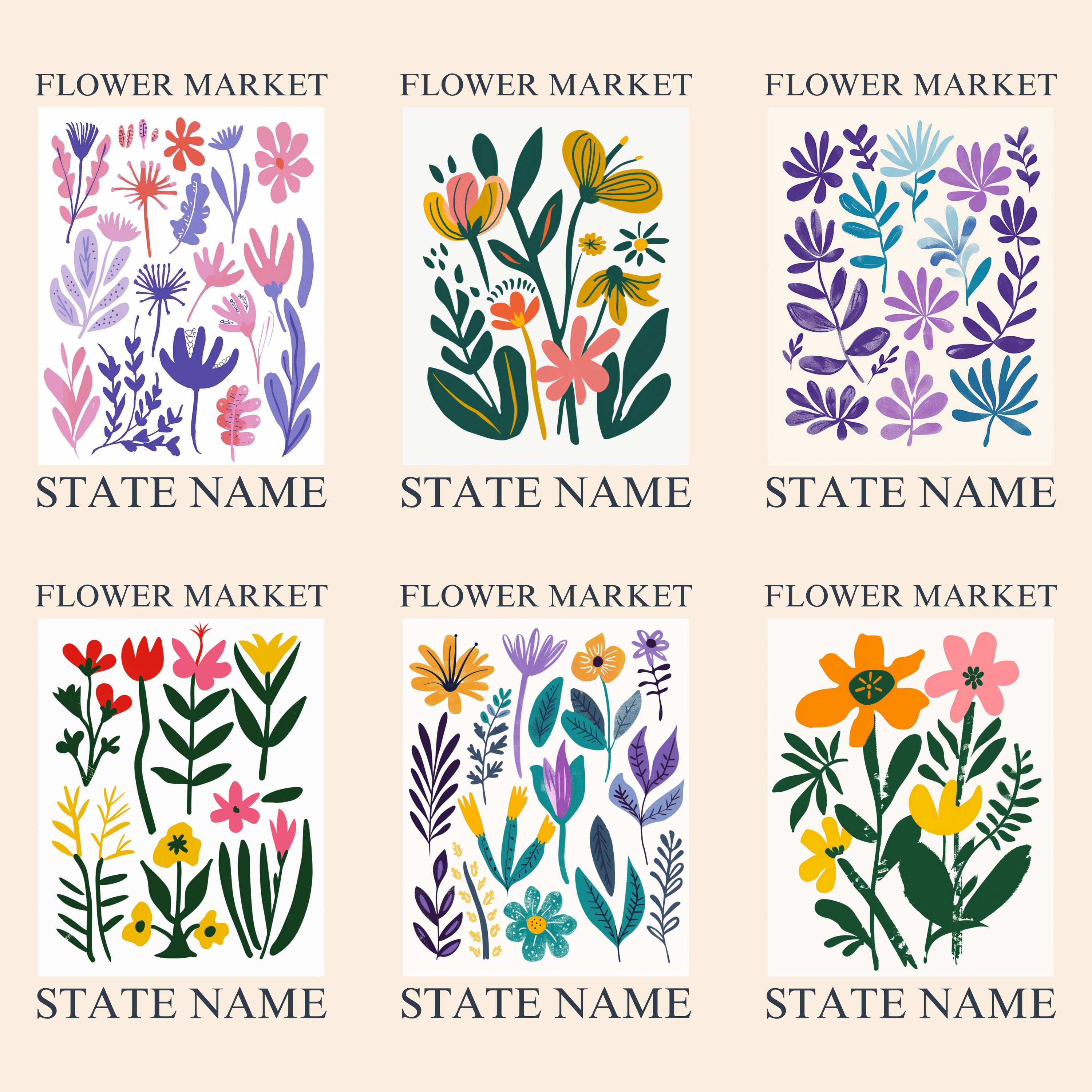 Midjourney Prompts for Flower Market Prints, AI Art, Floral Decor ...