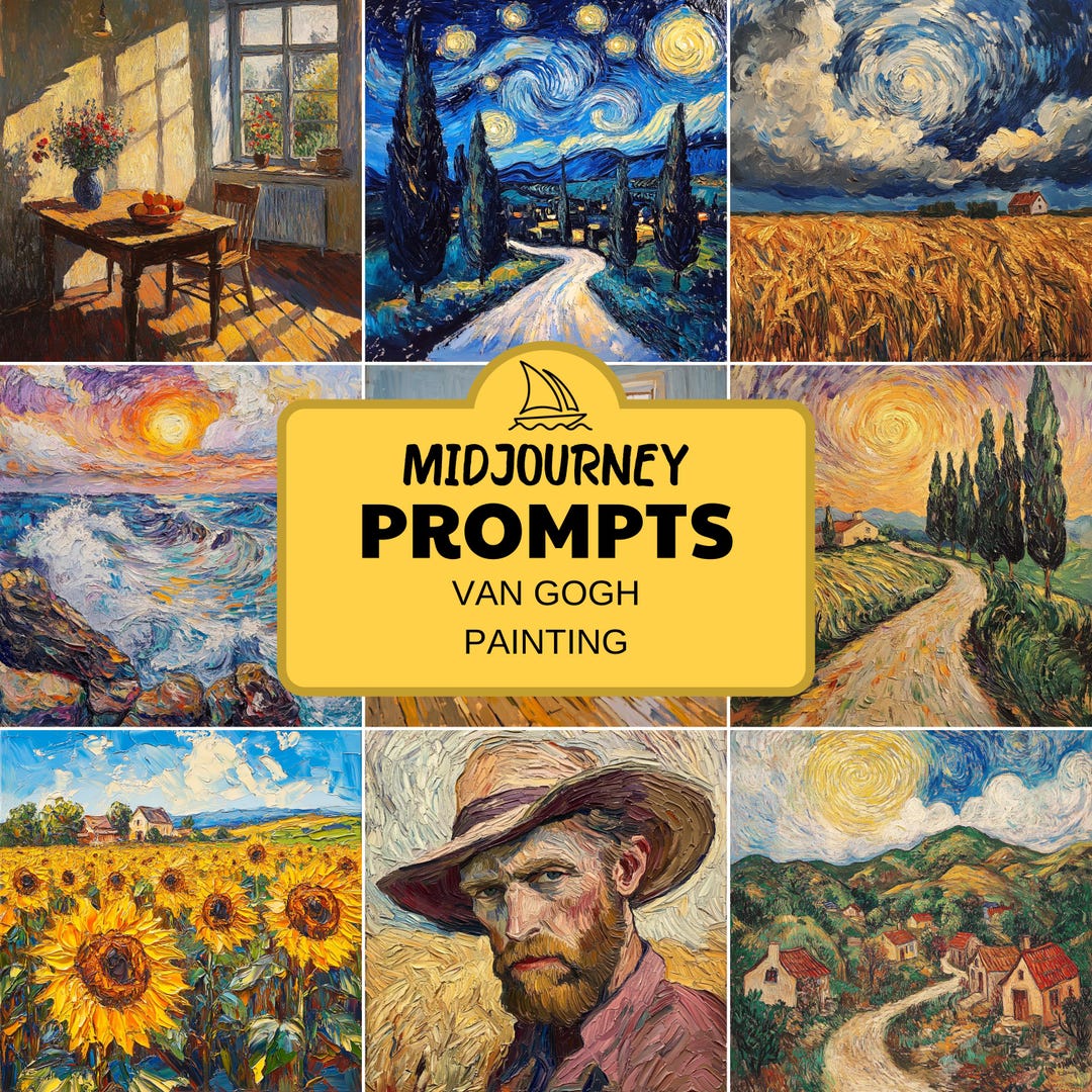 Midjourney Prompts Van Gogh Painting Ai Prompt Vincent Van Gogh ...