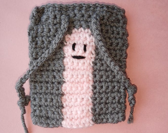 Worm Bag, Worm Purse, Worm Carrier, Drawstring Bag,dark Gray - Etsy