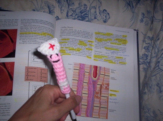 Nurse Worm Pencil or Pen Topper - Etsy