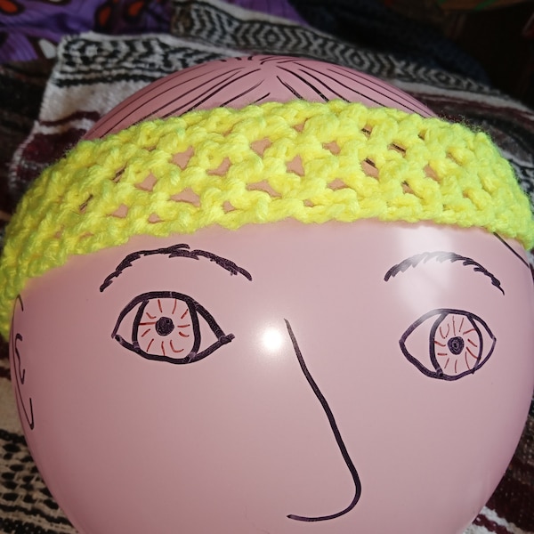 Yellow Head Band - Etsy