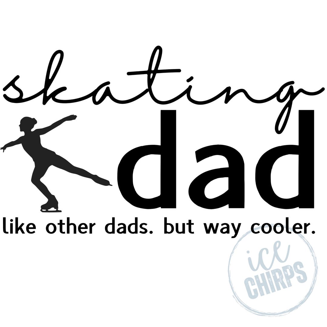 Figure Skating Dad Svg Png | Figure Skater Dad Svg Png | Figure Skating Svg Png | Ice Skating ...