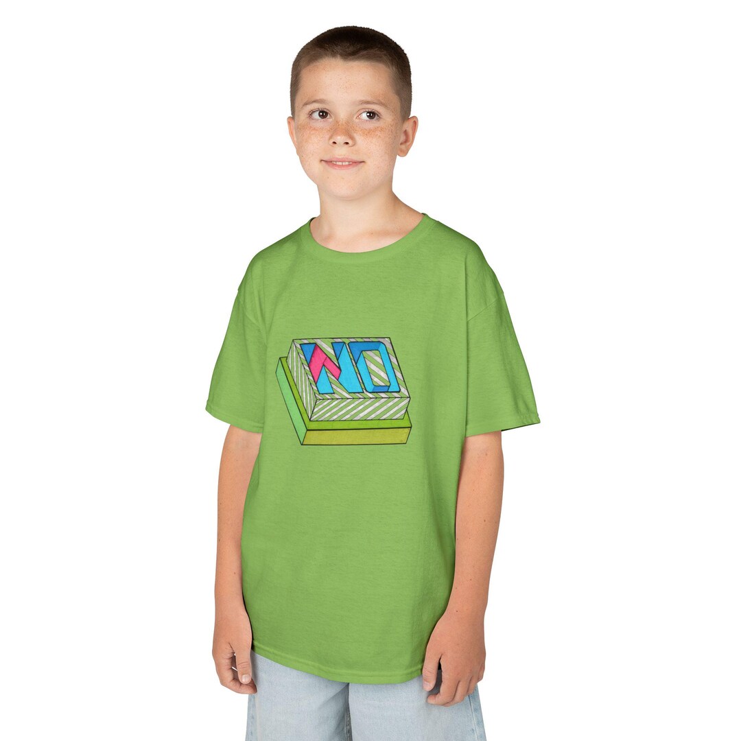 Funny Kids Tee: Original Pop Art Graphic T-shirt - Etsy