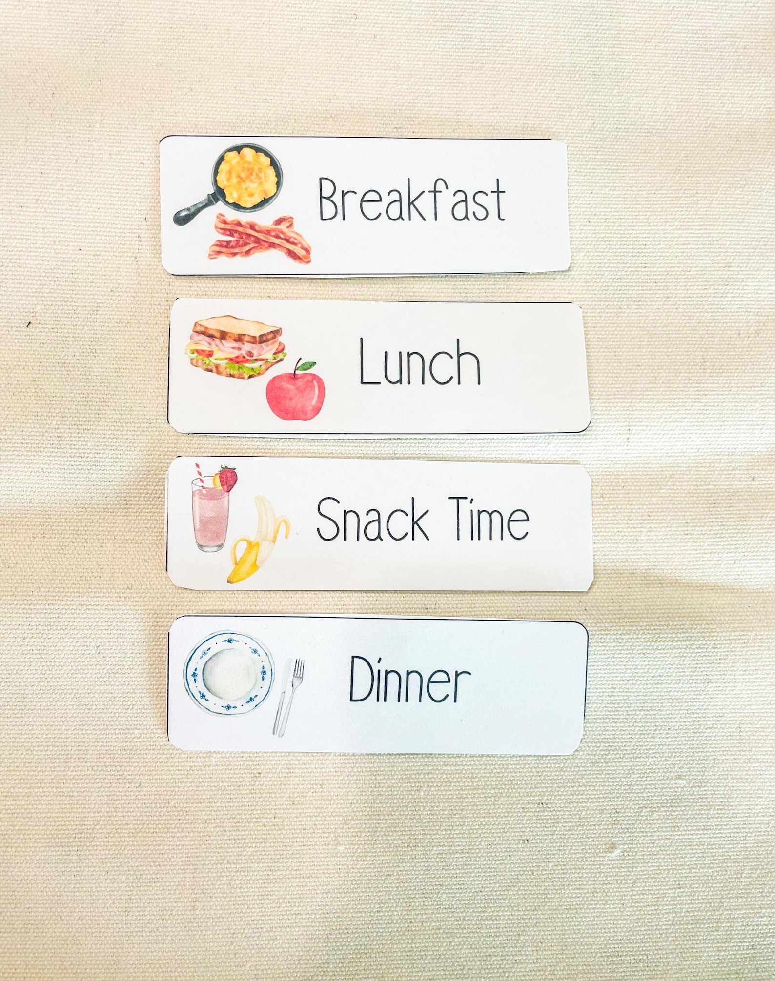 Daily Routine Cards, Homeschool Routine, Daily Schedule for Child - Etsy