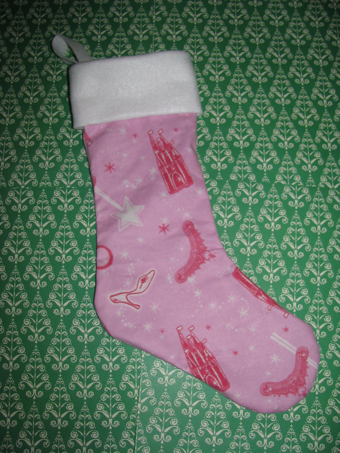 PRETTY PINK PRINCESS Christmas Stocking - Etsy